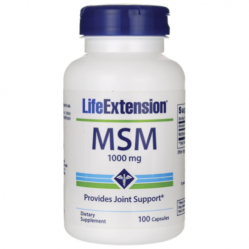 Life Extension MSM 1000mg 100caps | PharmaBeauty.gr